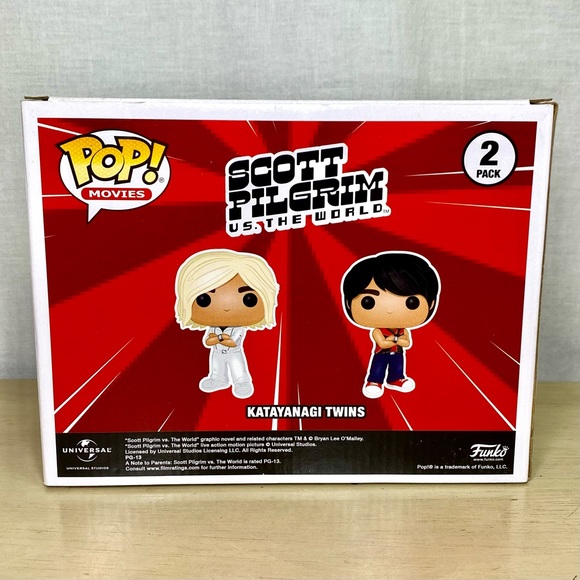 Funko | Toys | Funko Pop Vinyl Scott Pilgrim Katayanagi Twins 2 Pack 28 ...